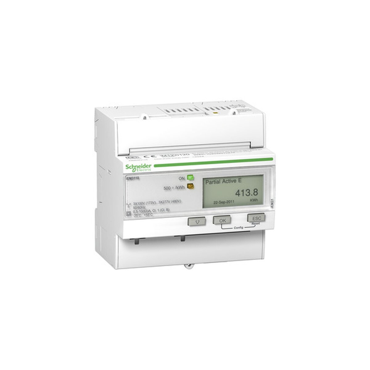 Schneider Electric Energiezähler A9MEM3110 63A 3polig+N PULS MID - Ih ...