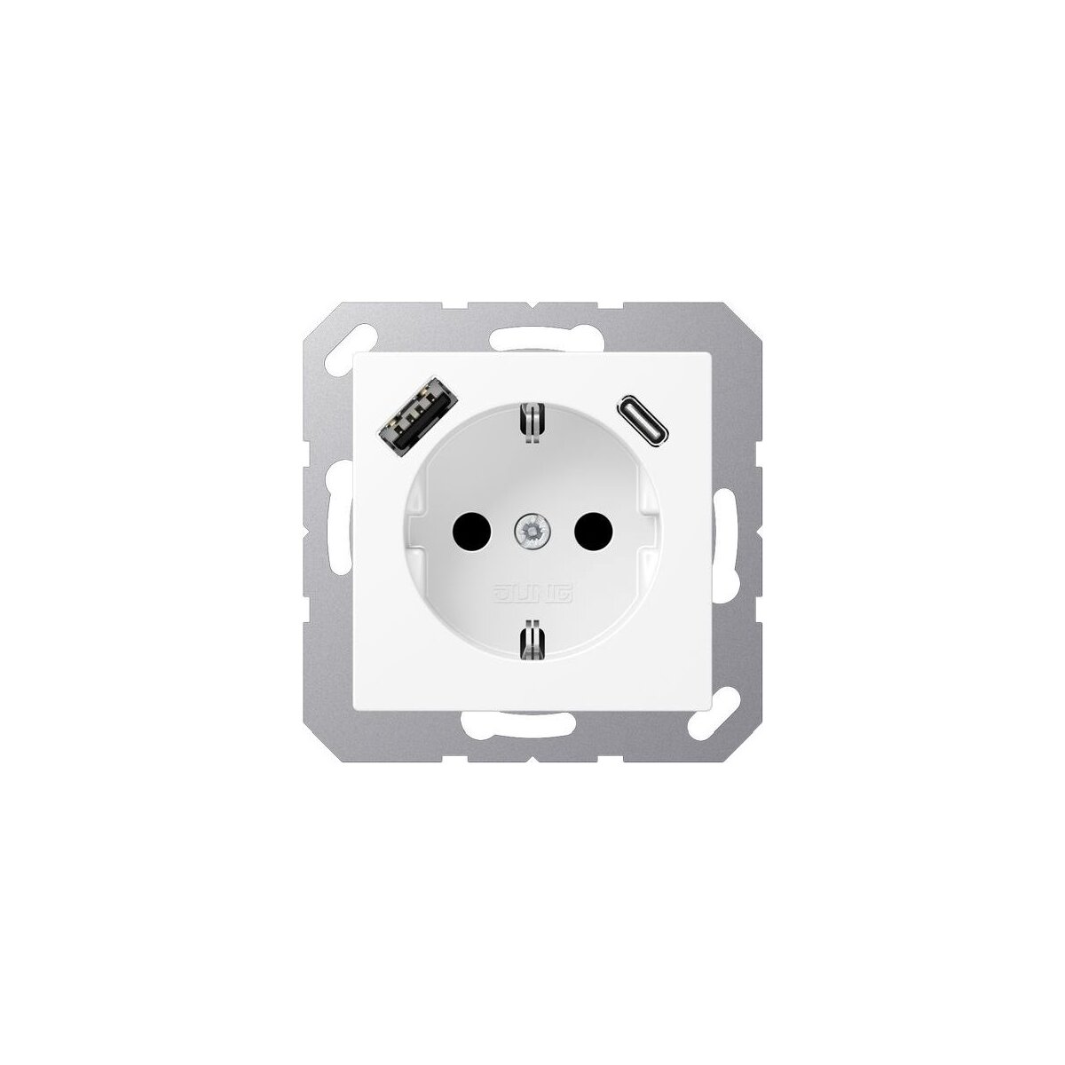 JUNG Steckdose SCHUKO A1520-15CAWWM m.USB Typ AC - Ihr Online-Shop fü ...