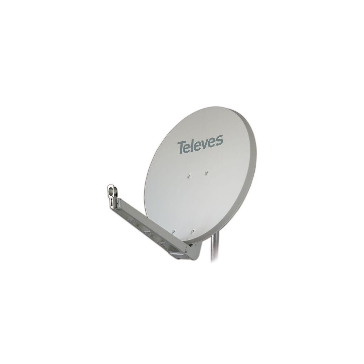 TELEVES SAT-Spiegel S75QSD-W BxH75x85cm Arm klappbar weiss - Ihr Onli ...