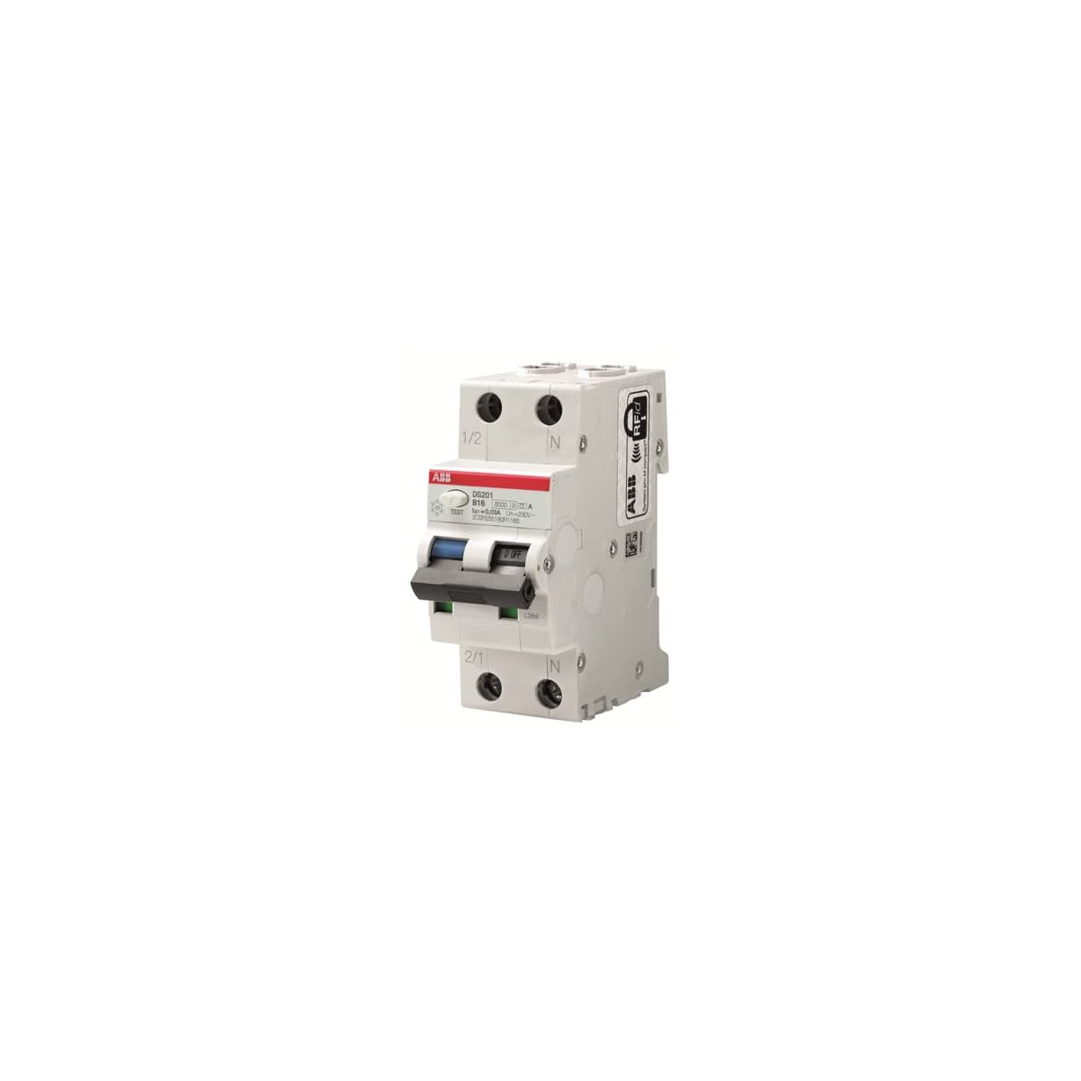 ABB FI/LS-Schalter DS201 B16 A30 6kA 1P+N - Ihr Online-Shop für Elekt, 42,53