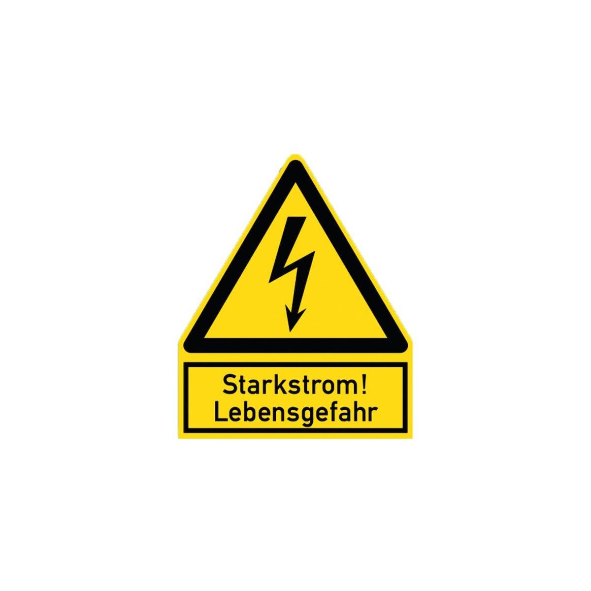 PROTEC Warnzeichen Starkstrom PWZSS (200x244mm) - Ihr Online-Shop für ...