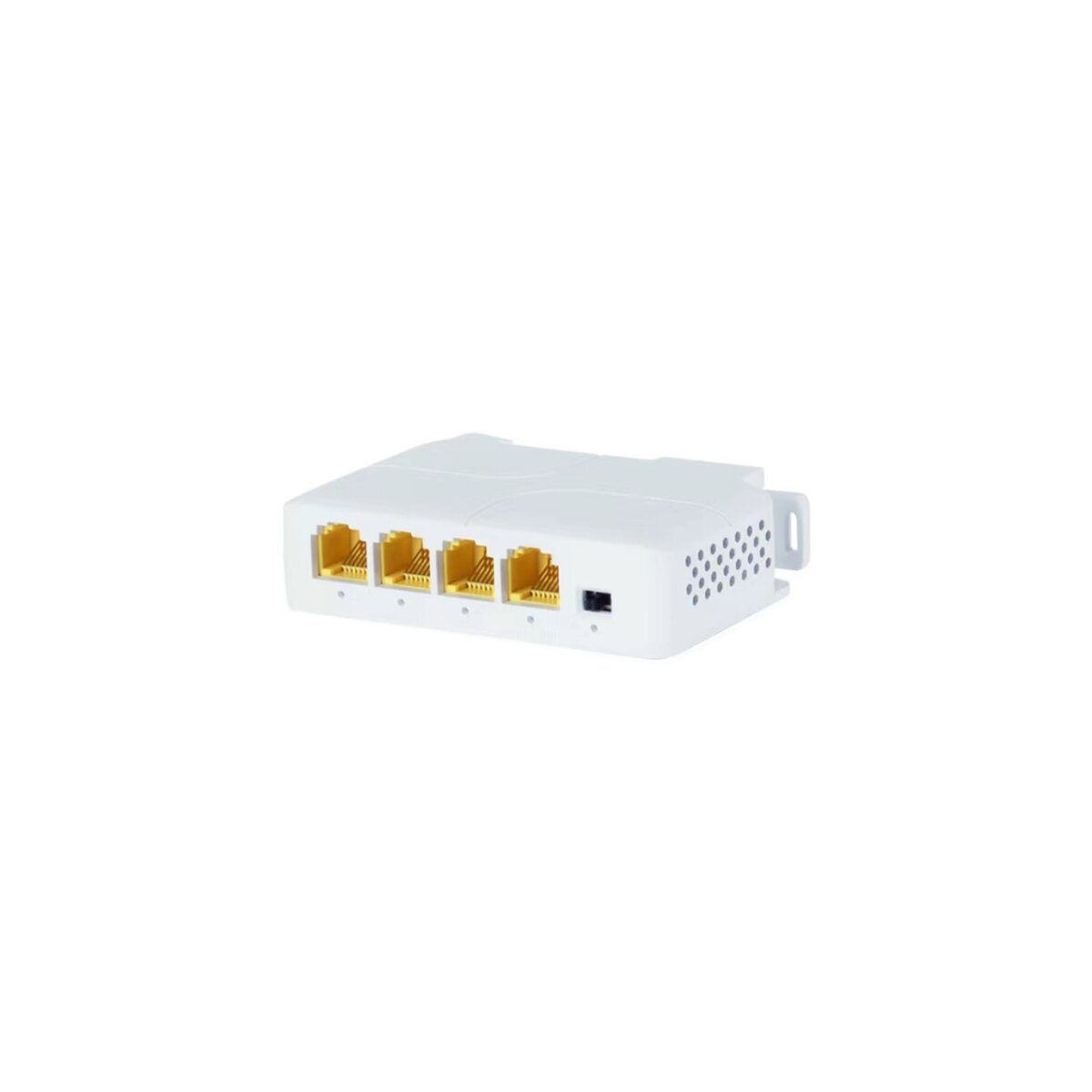 DNTP Extender Switch unmanaged PoE 4xRJ45 1Gbit/s TH35 Hutschiene - I ...