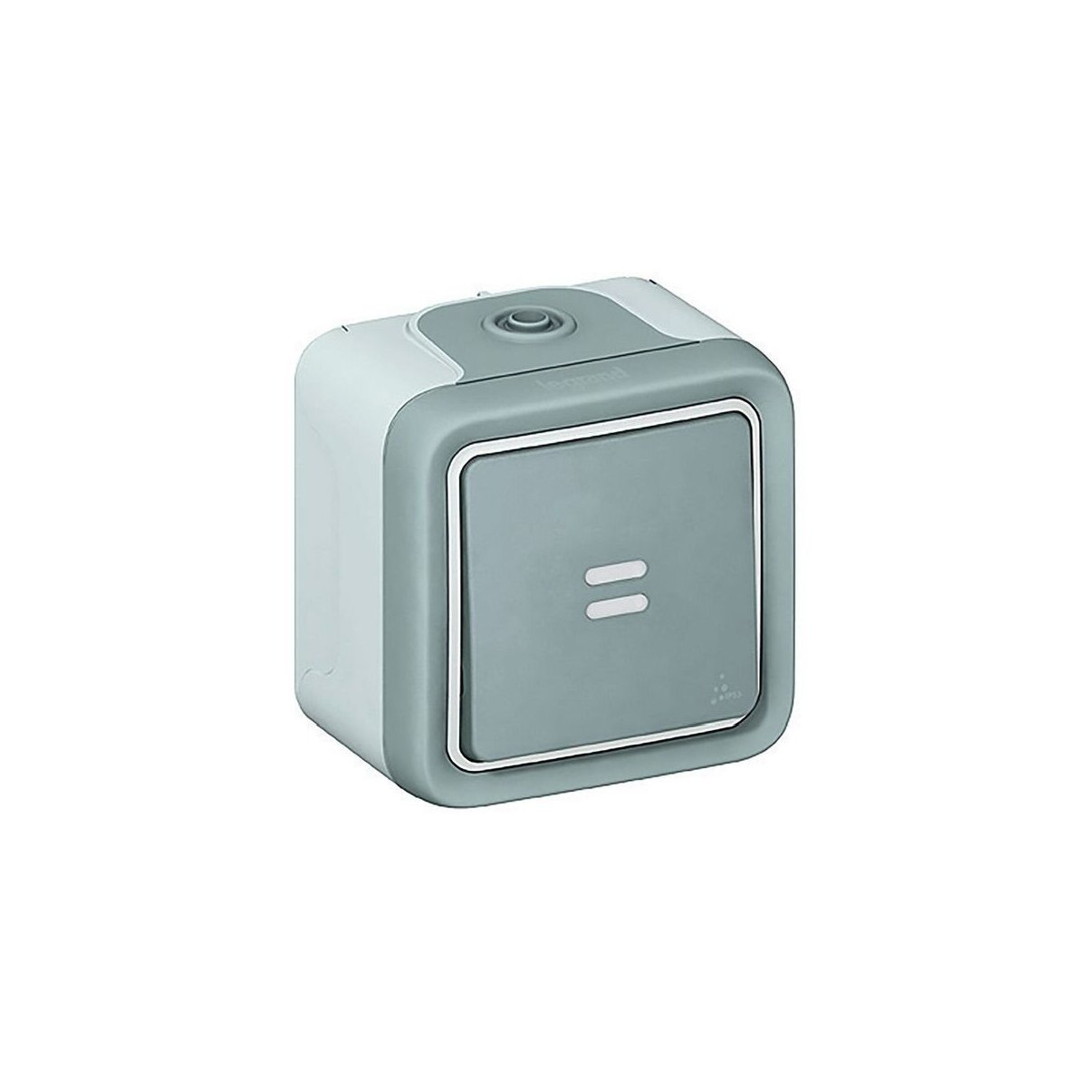 Legrand Wippschalter Kontroll 69712 1polig FR AP Plexo IP55 grau - Ih ...